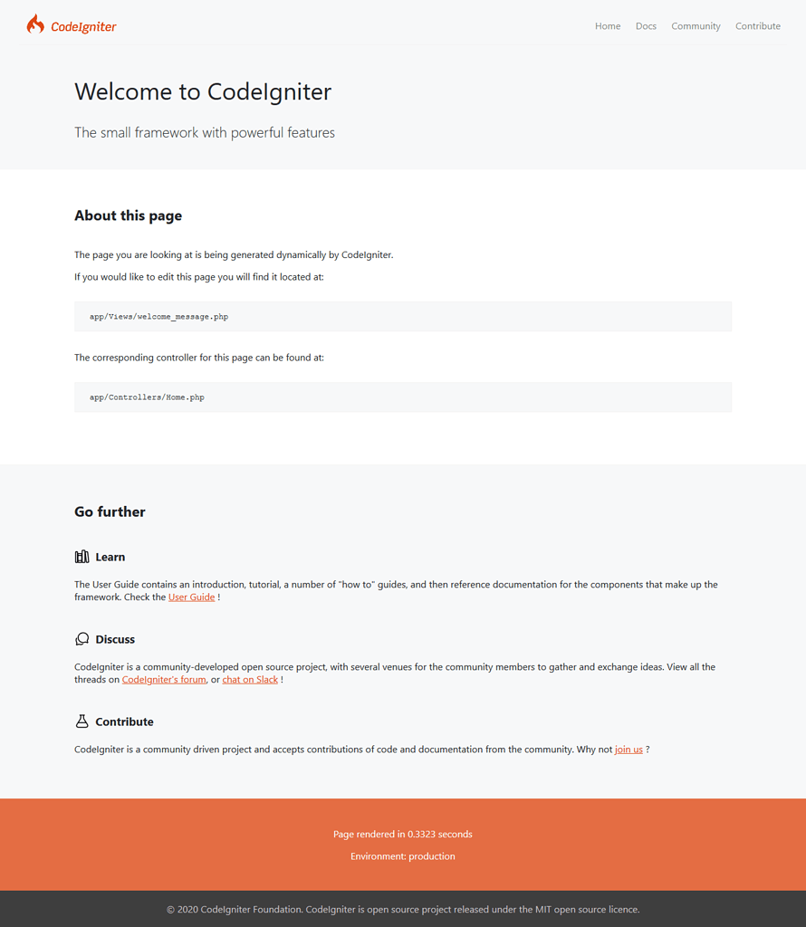 How To Setup A Codeigniter 4 Project On Infinityfree