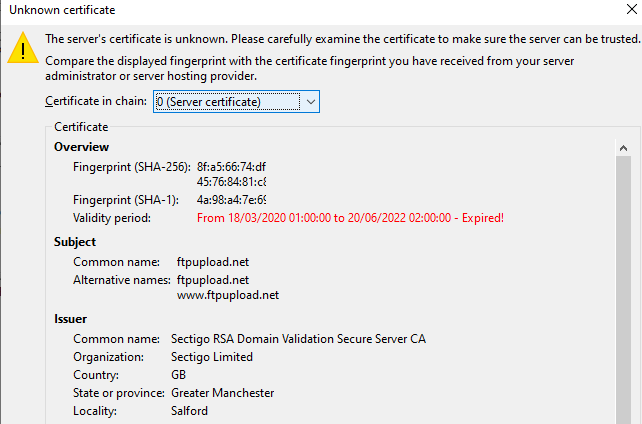 Ftpupload Ftp Server Certificate Expired Hosting Support ftpupload-ftp-server-certificate-expired-hosting-support